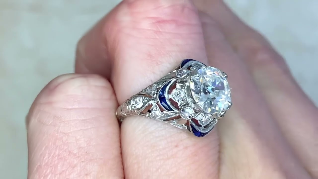 Colmar Ring. Circa 1920 - Estate Diamond Jewelry