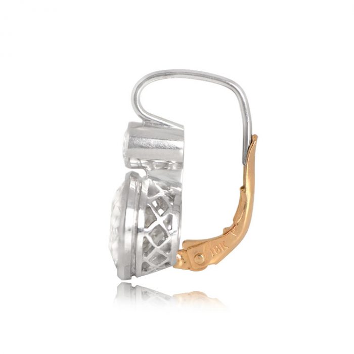 4.77ct Harrow Earrings- Estate Diamond Jewelry