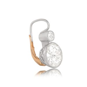 4.77ct Harrow Earrings- Estate Diamond Jewelry