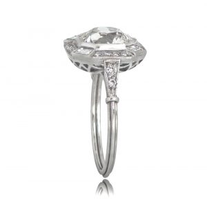 Authentic Viennese Art Deco Style Engagement Ring