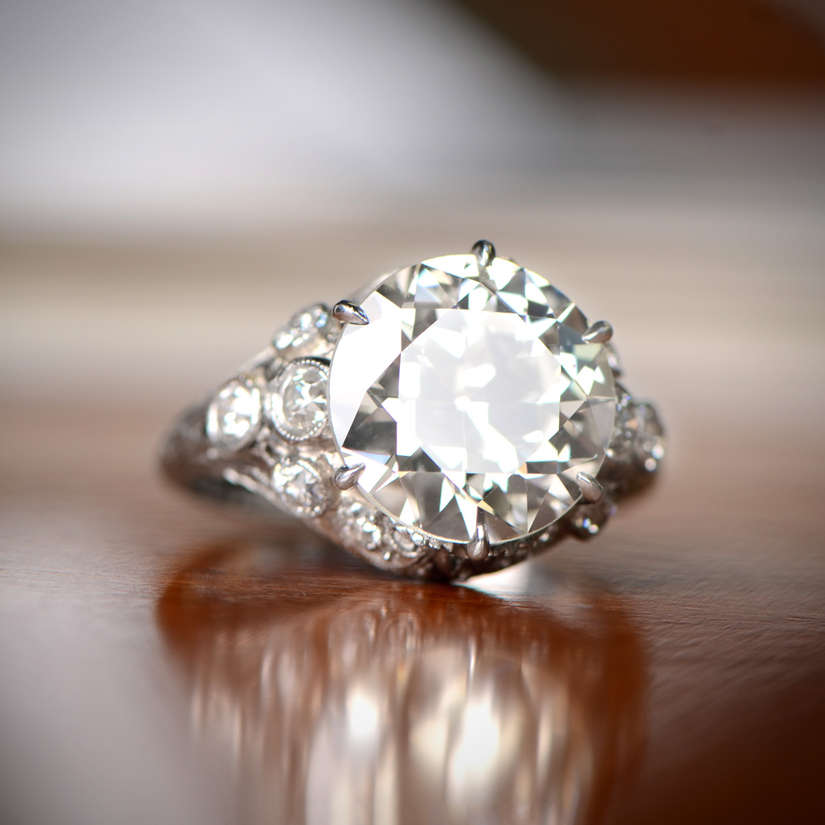 Antique & Vintage Engagement Rings - Estate Diamond Jewelry