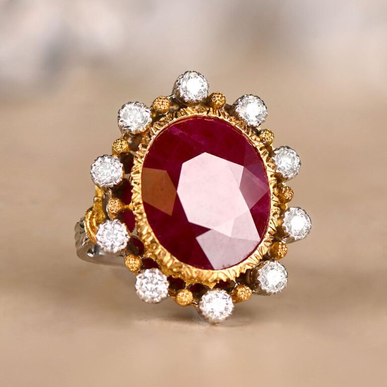 Complete Guide for Burma Rubies - Estate Diamond Jewelry