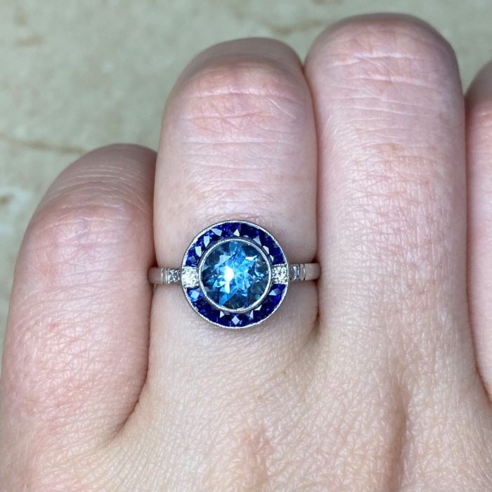 1ct Thames Engagement Ring - Estate Diamond Jewelry