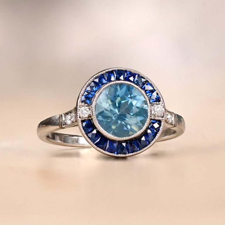1ct Thames Engagement Ring - Estate Diamond Jewelry