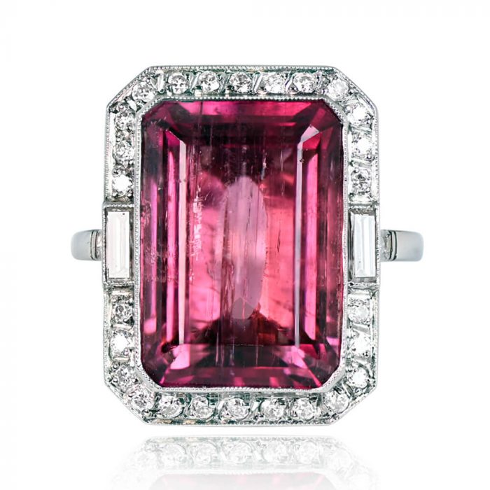 12.11ct Naples Ring - Estate Diamond Jewelry