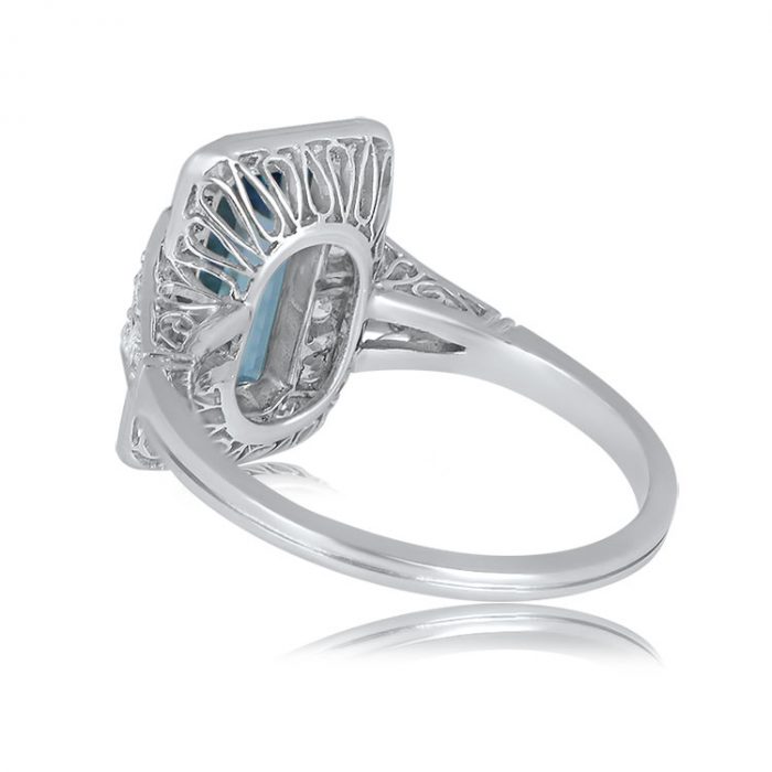 Cowell Ring - 1.55-Carat Aquamarine Engagement Ring