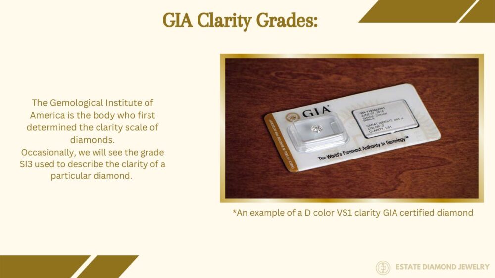 Complete Guide to the SI3 Clarity Diamond - EDJ