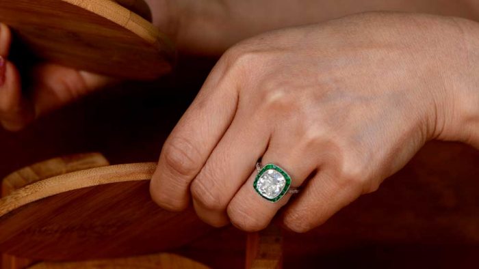 What Is an Engagement Ring Spacer? - Estate Diamond Jewelry
