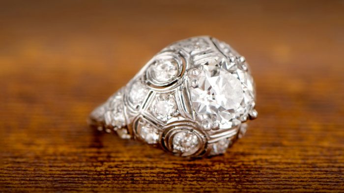Engagement Ring Setting Styles - Estate Diamond Jewelry