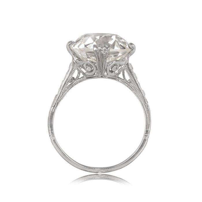7.55ct OEC Diamond GIA Rockford Ring - Circa 1920 - EDJ