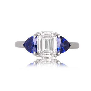 Three Stone Ring - Estate Diamond Jewelry