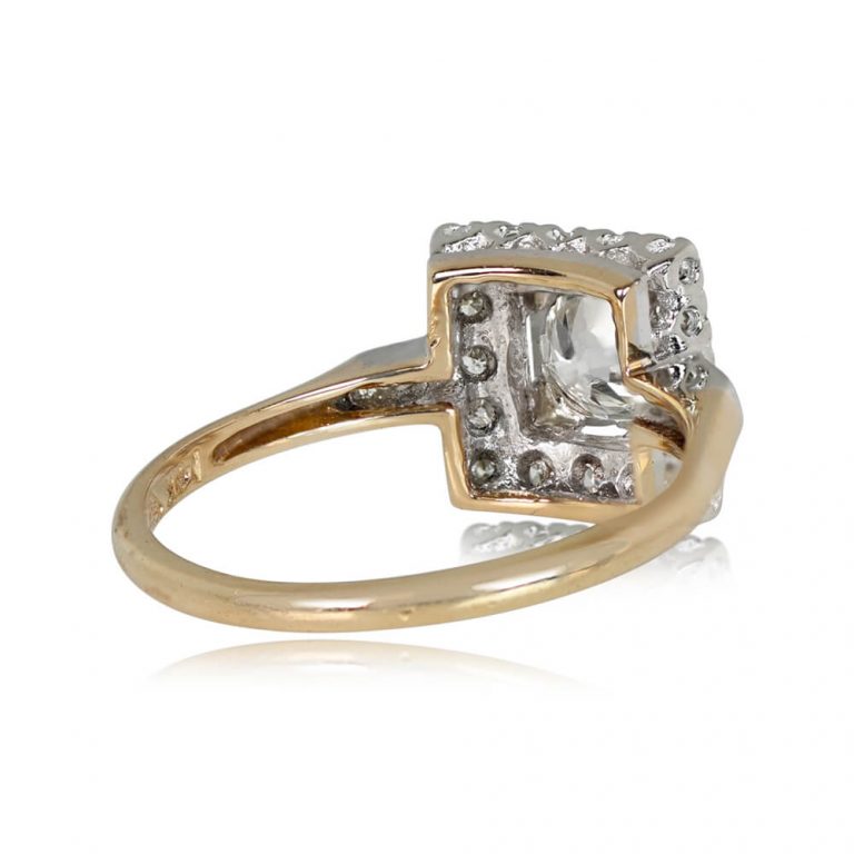 0.50ct Vintage Retro Era Redstone Ring. Circa 1940