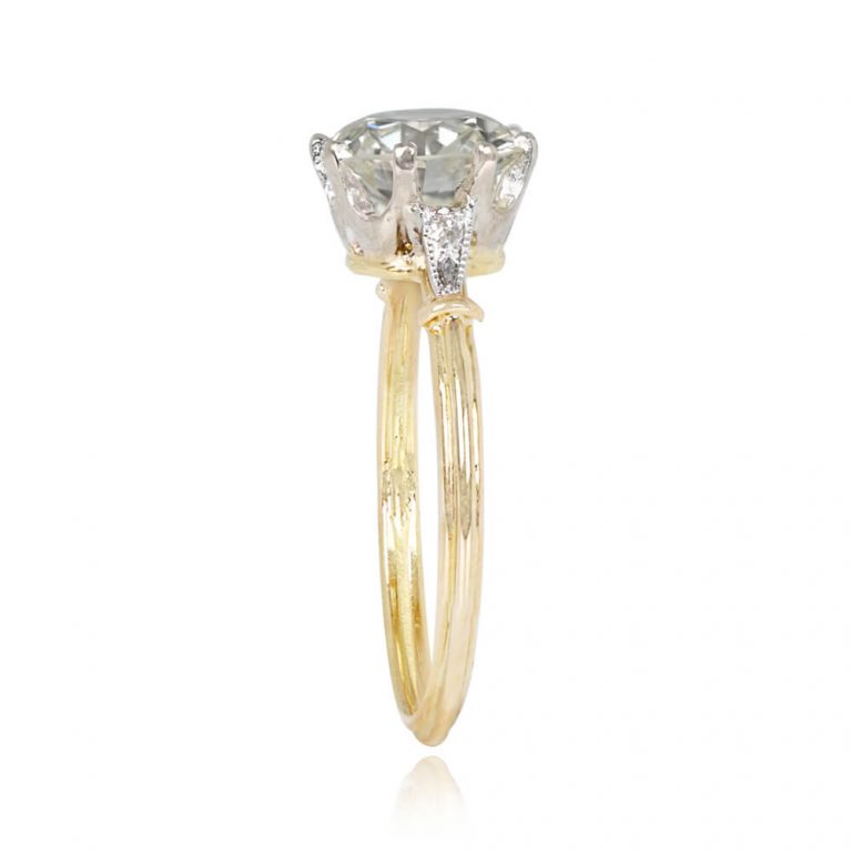 Lyon Diamond Engagement Ring - Estate Diamond Jewelry