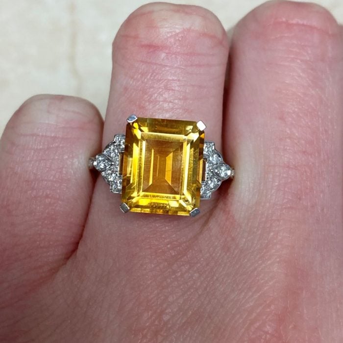 Vintage Retro Era Lorient Ring. Circa 1940 - EDJ