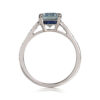 1.43ct Aquamarine and Sapphire Accent Coram Ring - EDJ