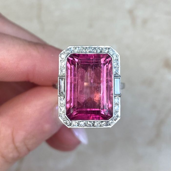 12.11ct Naples Ring - Estate Diamond Jewelry