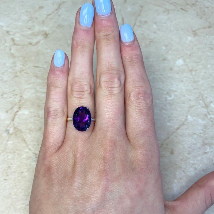 5.29ct Augustine Ring. Circa 1900, Antique, Edwardian Era - EDJ