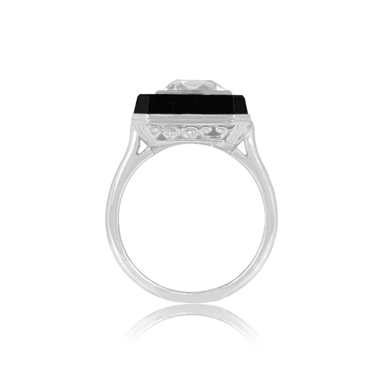 Sherman Ring. Circa 1920 - Estate Diamond Jewelry