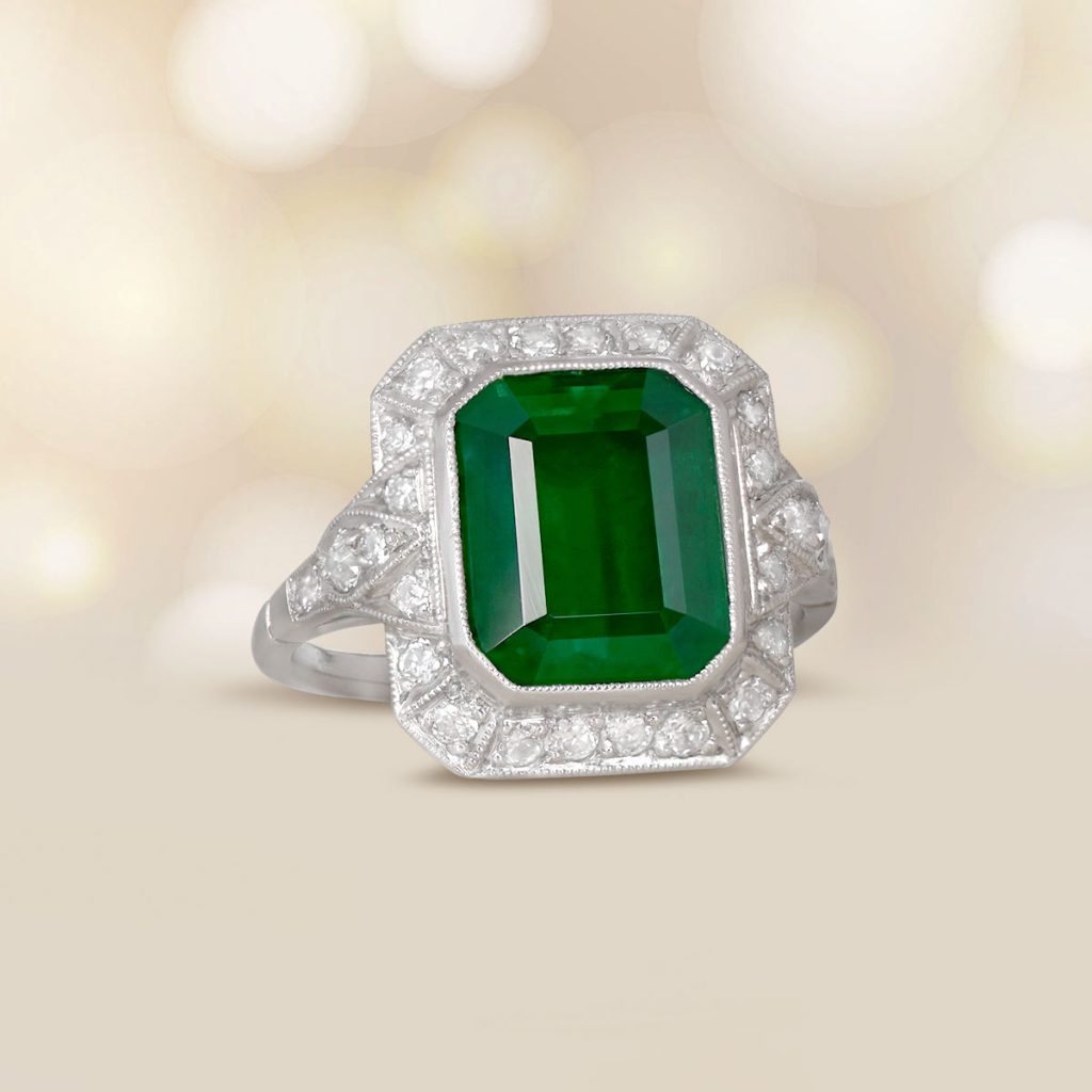 Medellin Ring - Estate Diamond Jewelry