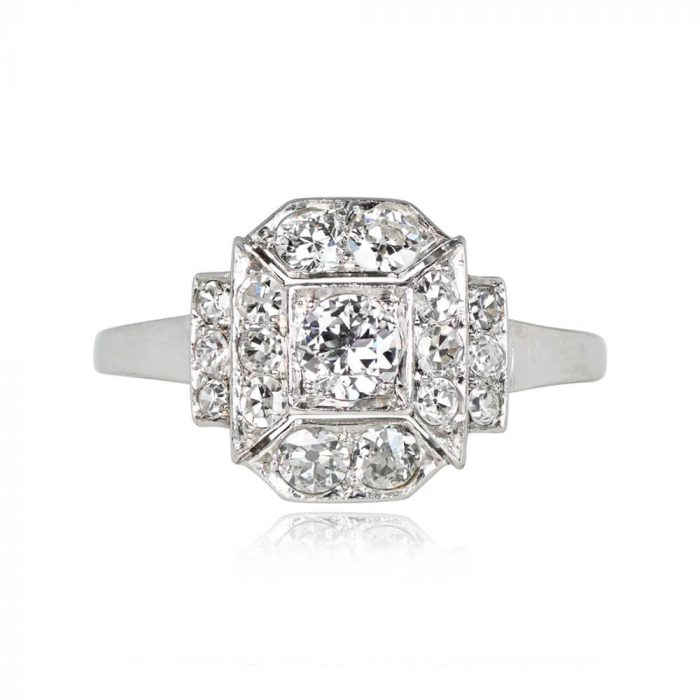 Foundry Ring. Circa 1930 - Estate Diamond Jewelry