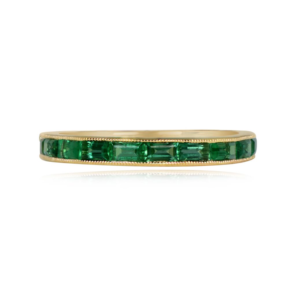 Barden Green Band. 2.5mm - Estate Diamond Jewelry