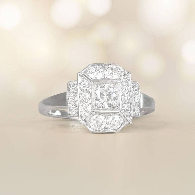 Foundry Ring. Circa 1930 - Estate Diamond Jewelry