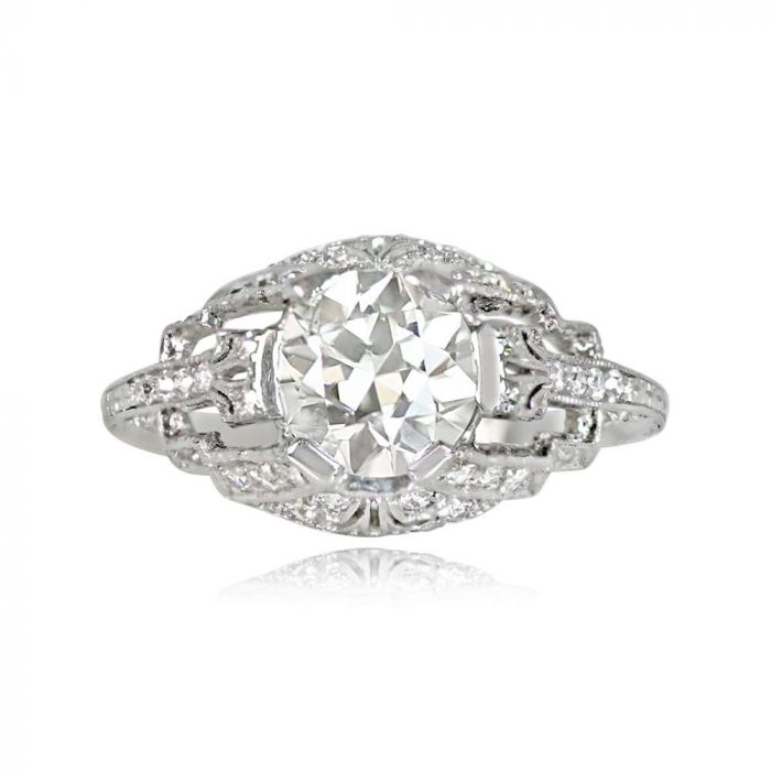 Preston Ring. Circa 1950 - Estate Diamond Jewelry