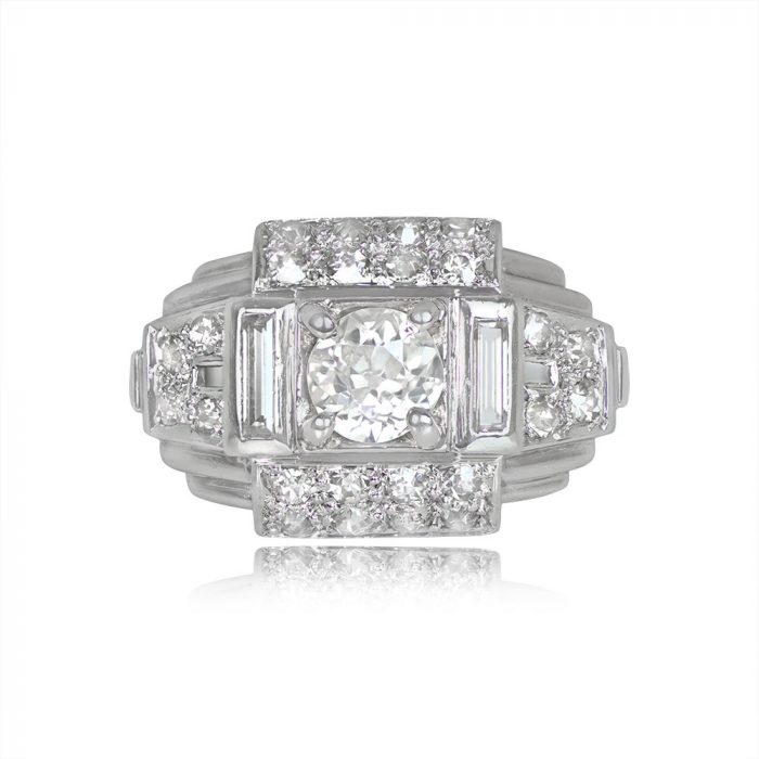 Preston Ring. Circa 1950 - Estate Diamond Jewelry