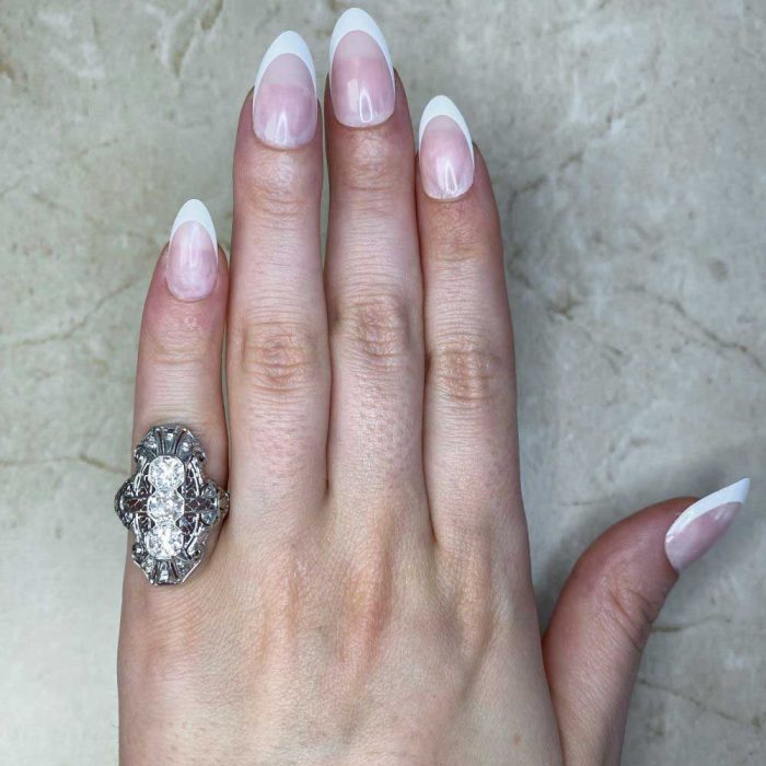 Hays Ring. Circa 1920 - Estate Diamond Jewelry