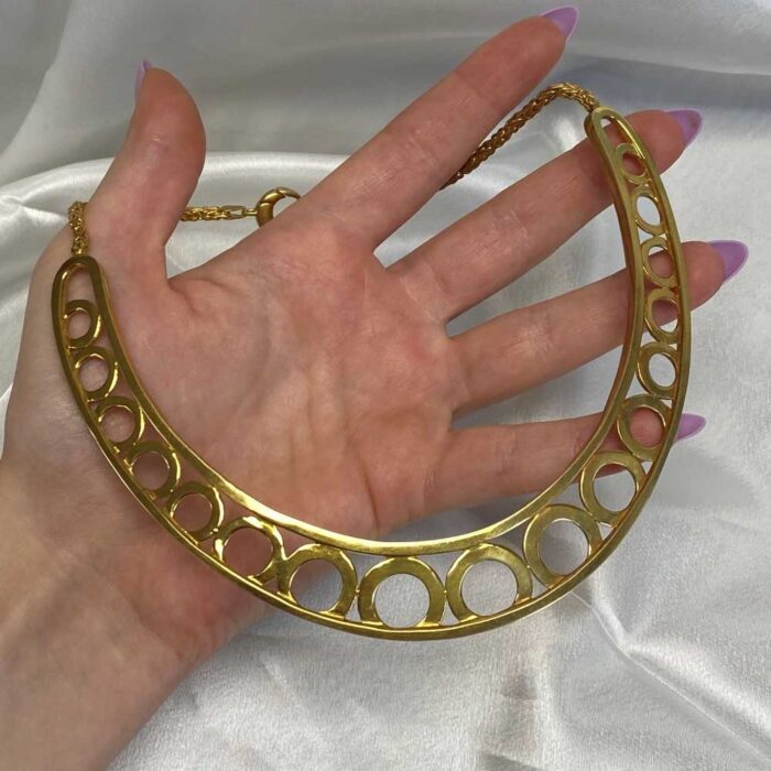 Cipullo 18k Yellow Gold Collar Necklace - Estate Diamond Jewelry
