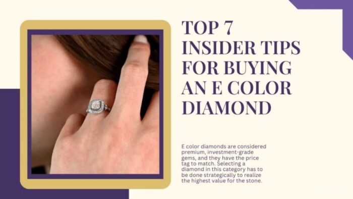 Complete Guide to E Color Diamonds - Estate Diamond Jewelry