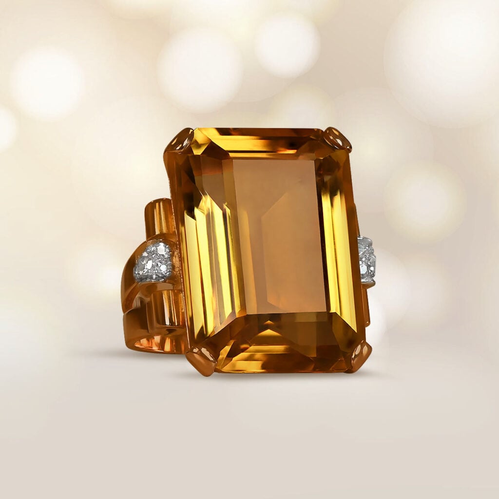 Vintage Retro Era Lorient Ring. Circa 1940 - EDJ