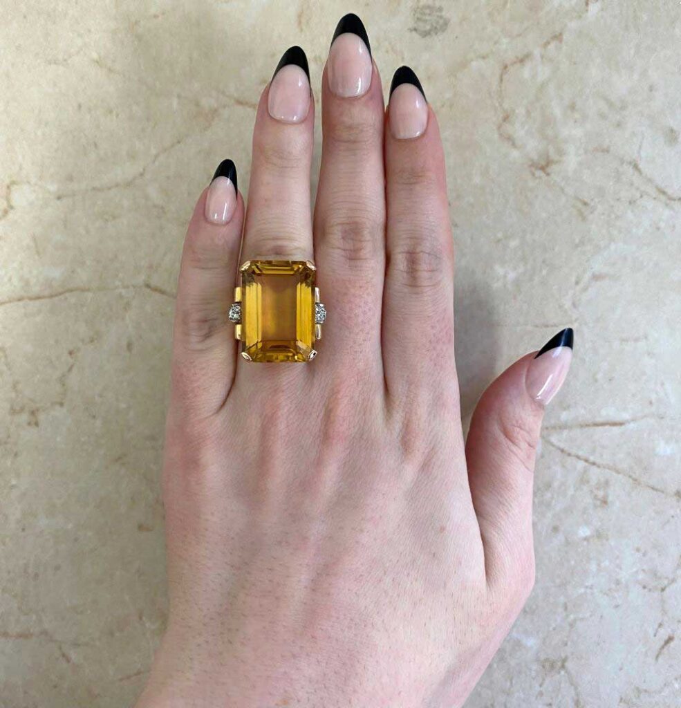 Vintage Retro Era Lorient Ring. Circa 1940 - EDJ