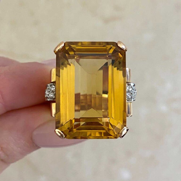 Lorient Ring. Circa 1940 (Vintage, Retro Era) - EDJ