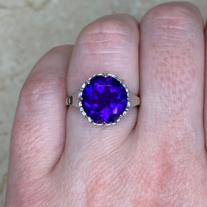 Zaria Ring. Circa 1920, Antique, Art Deco Era - EDJ