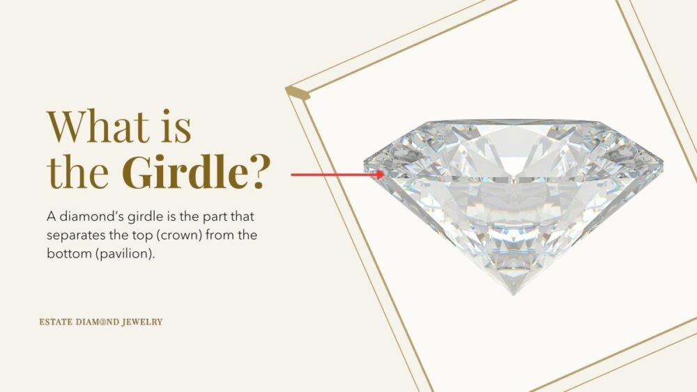 Complete Guide to the Diamond Girdle - Estate Diamond Jewelry