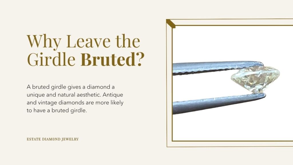 Complete Guide to the Diamond Girdle - Estate Diamond Jewelry