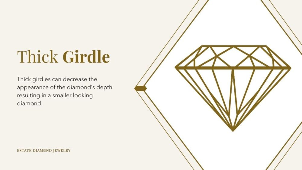 Complete Guide to the Diamond Girdle - Estate Diamond Jewelry