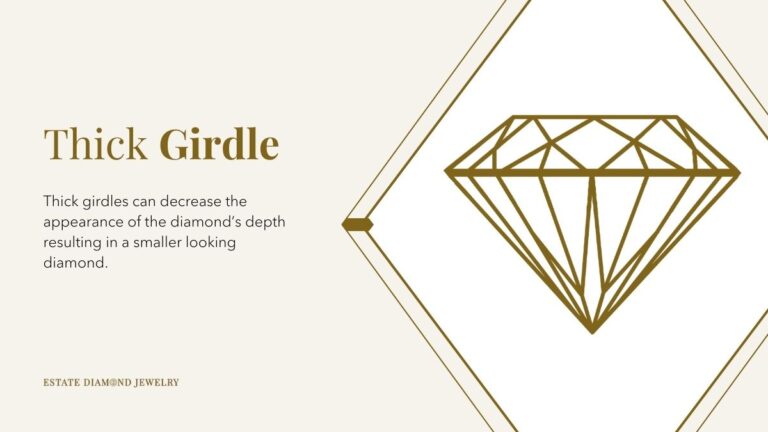Complete Guide to the Diamond Girdle - Estate Diamond Jewelry