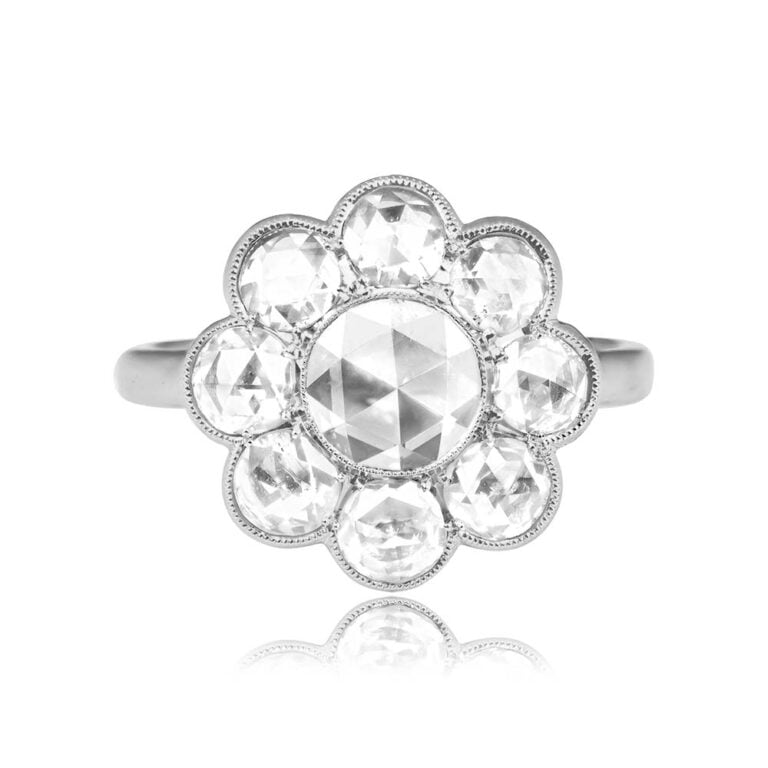 Guide to Rose Cut Diamond - Estate Diamond Jewelry
