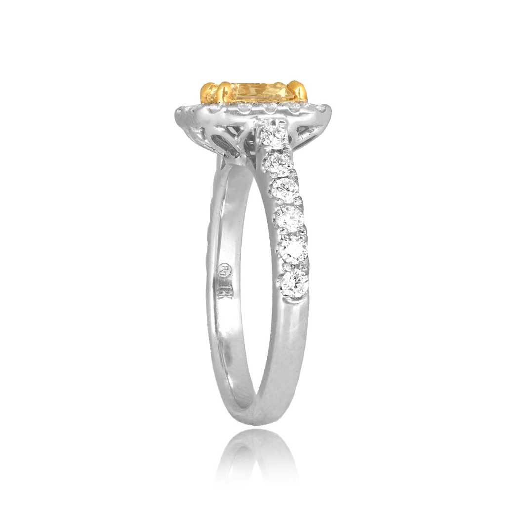 Shop Fancy Colored Diamond Engagement Rings - EDJ