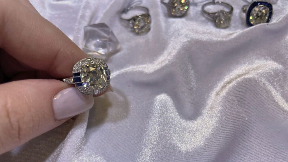 How to Fix a Diamond With a Yellow Tint? - EDJ